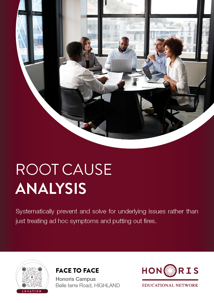 Root Cause Analysis Course Honoris Educational Network Root Cause Analysis Course Honoris Educational Network